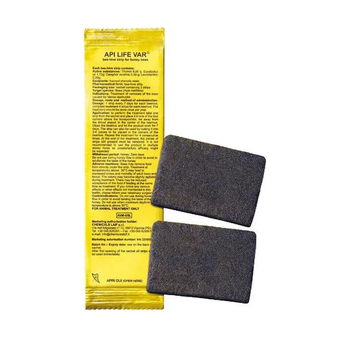 ApiLife Var for Varroa Mites | Dancing Bee Equipment