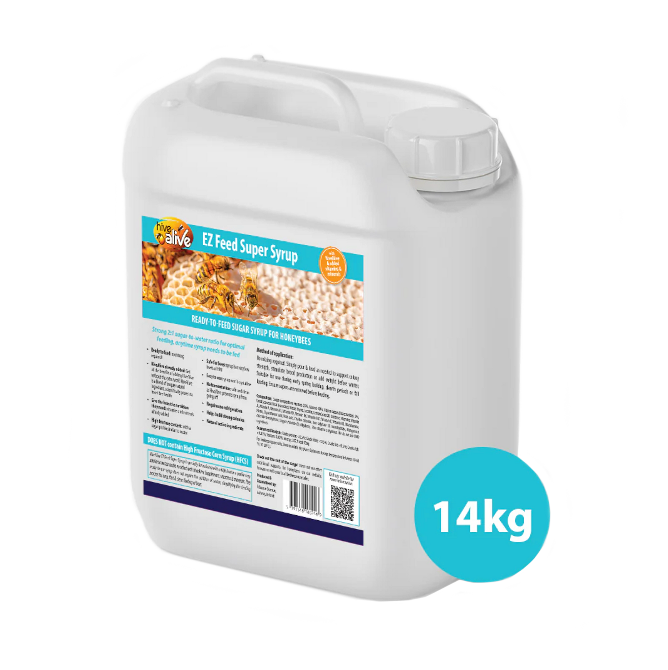Hive Alive | EZ Feed Super Syrup | 14 Kg in Canada | Dancing Bee Equipment
