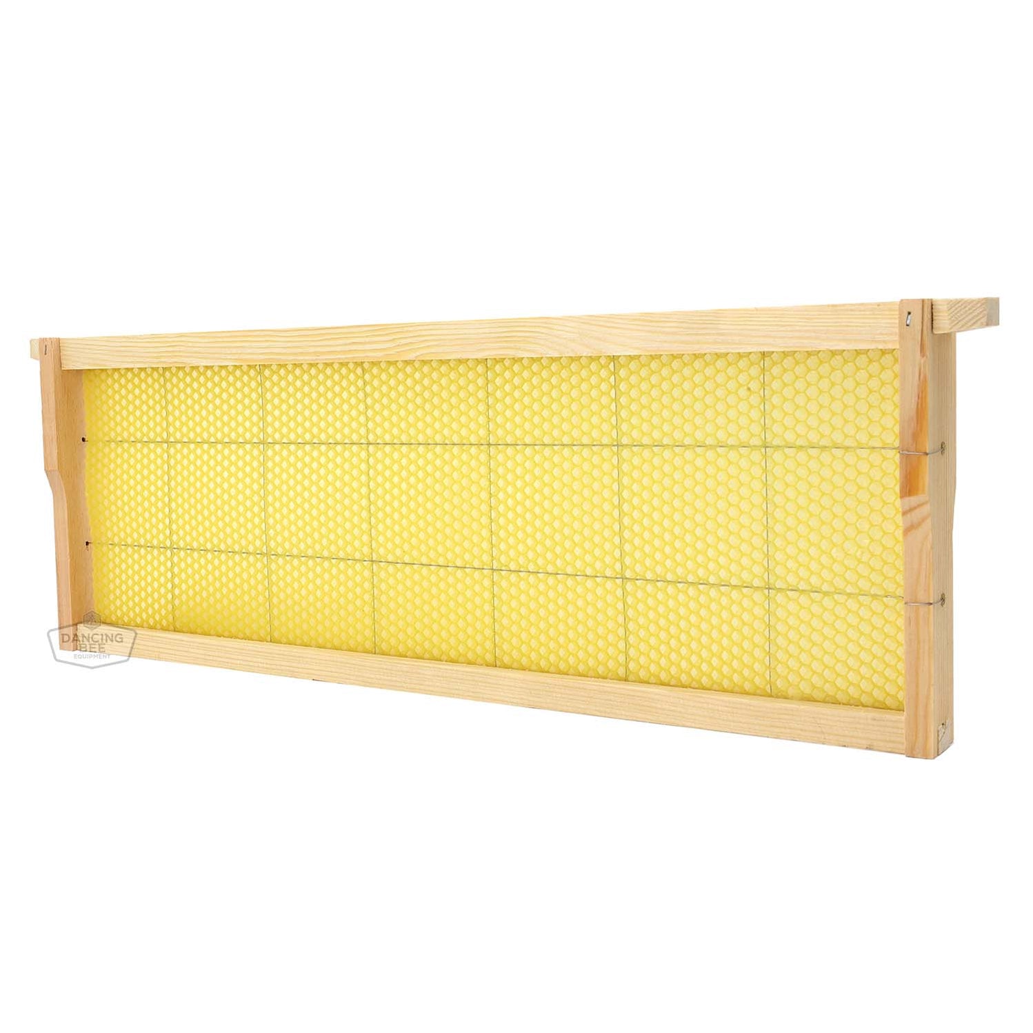 Assembled Beeswax Frame - Medium | Dancing Bee Equipment