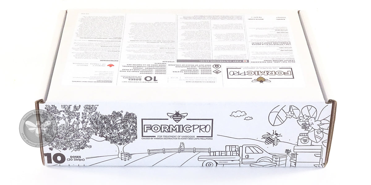 Formic Pro Strips | 10 Dose Pouch | Dancing Bee Equipment