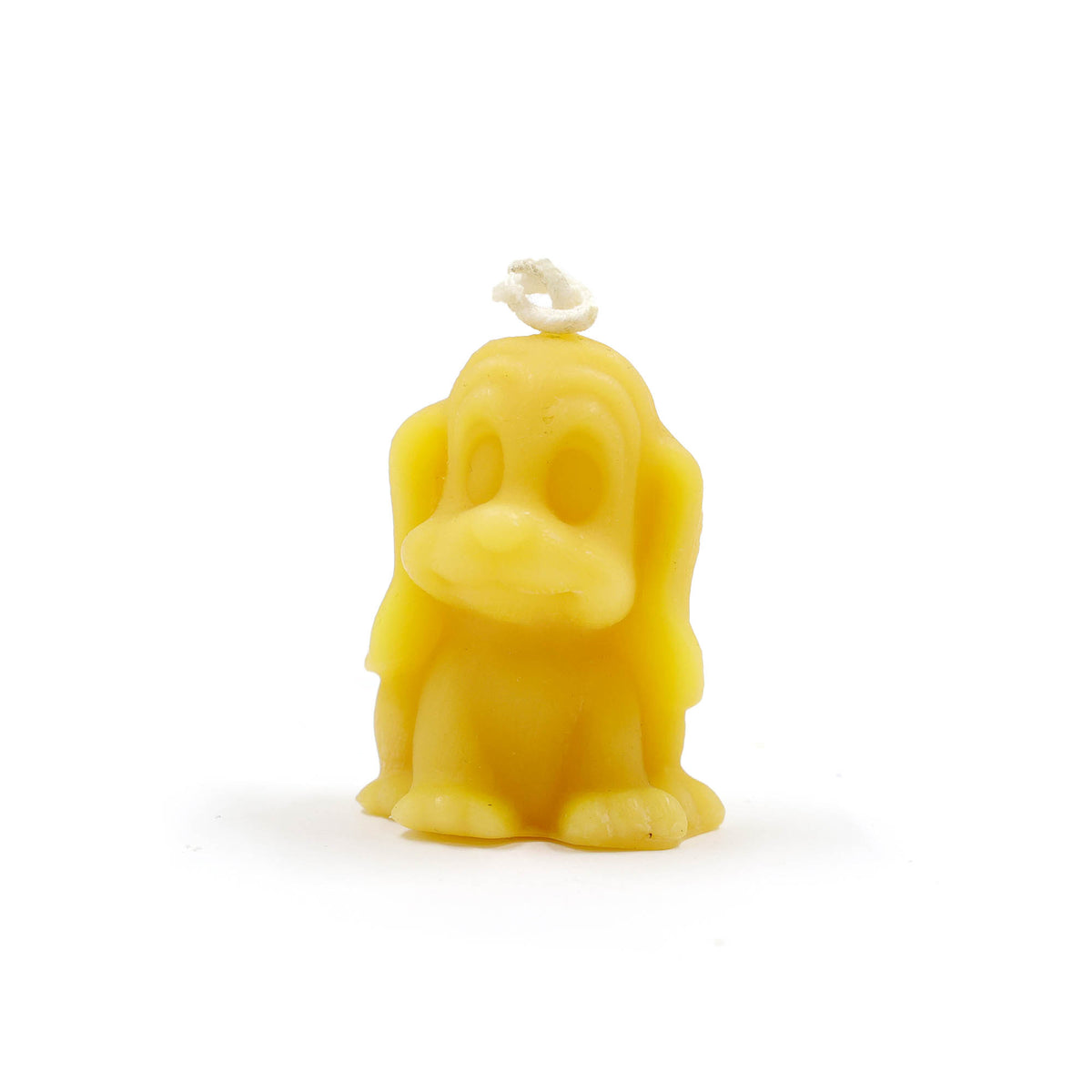 Cute Dog Candle: Pure Beeswax Candle — Dancing Bee Equipment